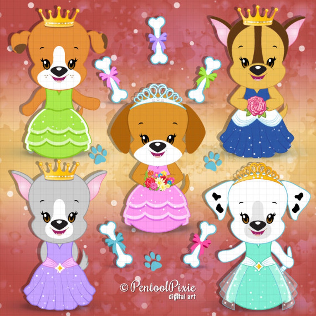 Imágenes prediseñadas de perros, imágenes prediseñadas de princesas ...