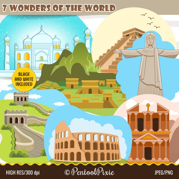 Wonders of the World - Etsy