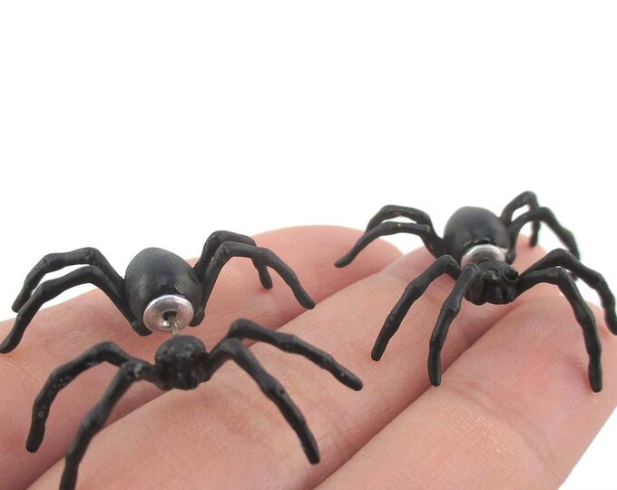 3D Realistic Spider Tarantula Bug Shaped Fake Gauge Two Part - Etsy