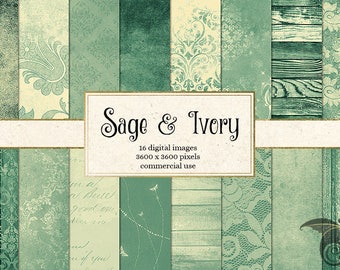 Sage and Ivory | Etsy