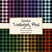 Lumberjack Plaid Digital Paper, Seamless Gingham Pattern Backgrounds ...