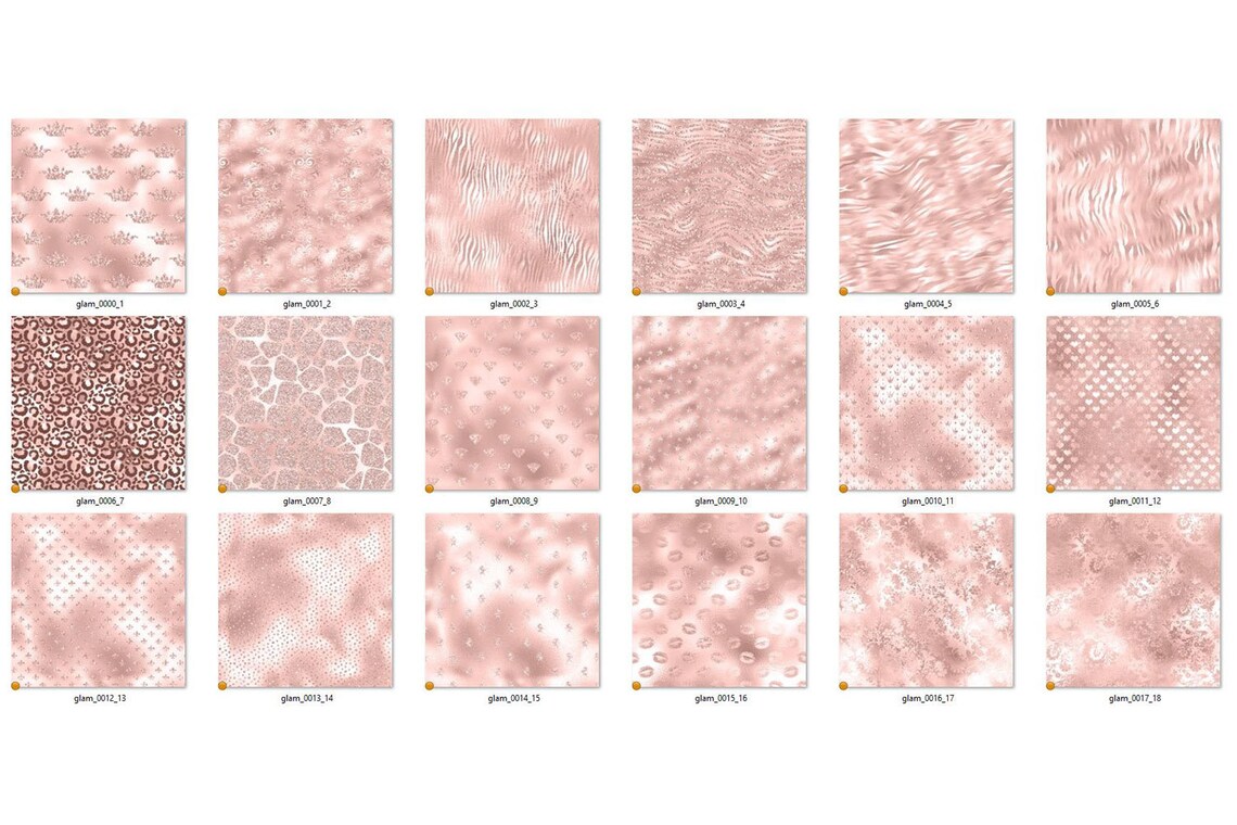 Blush Glam Digital Paper Seamless Pink Luxury Sequin Foil - Etsy