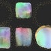Rainbow and Gold Watercolor Elements Clipart, Watercolour Frames in ...