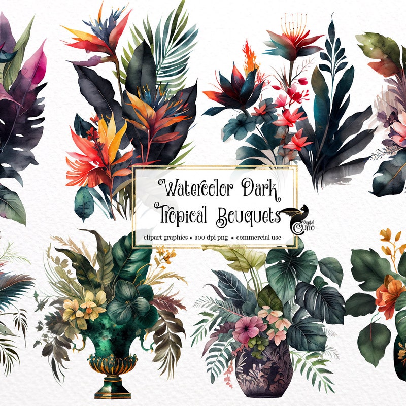 Tropical Bouquet - Etsy