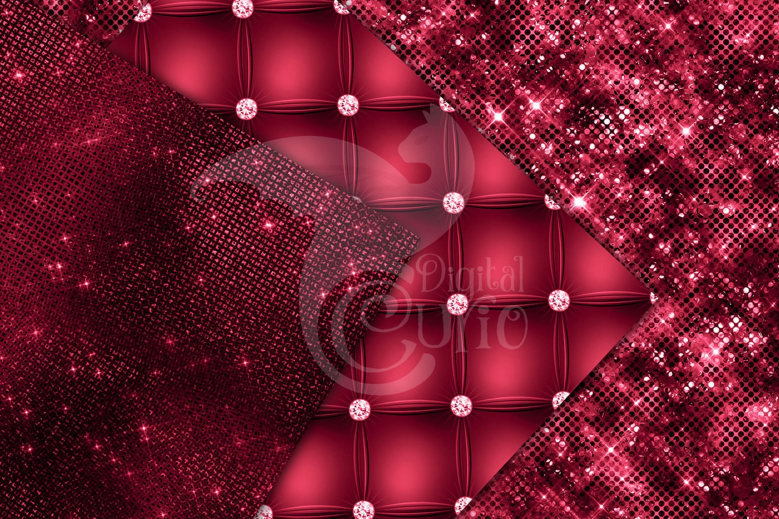 Luxury Burgundy Textures Digital Paper Seamless Metallic - Etsy