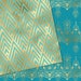 Turquoise and Gold Art Deco Digital Paper, Seamless Deco Patterns With ...