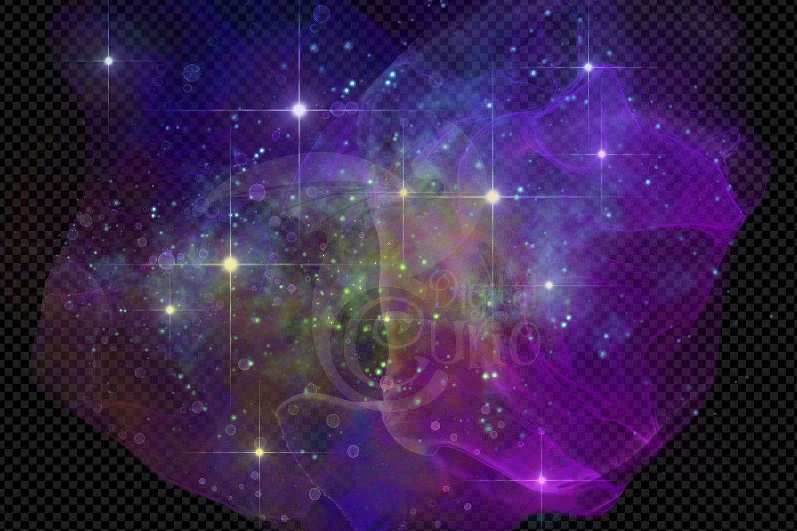 Ethereal Space Overlays Digital Instant Download Alcohol Ink - Etsy