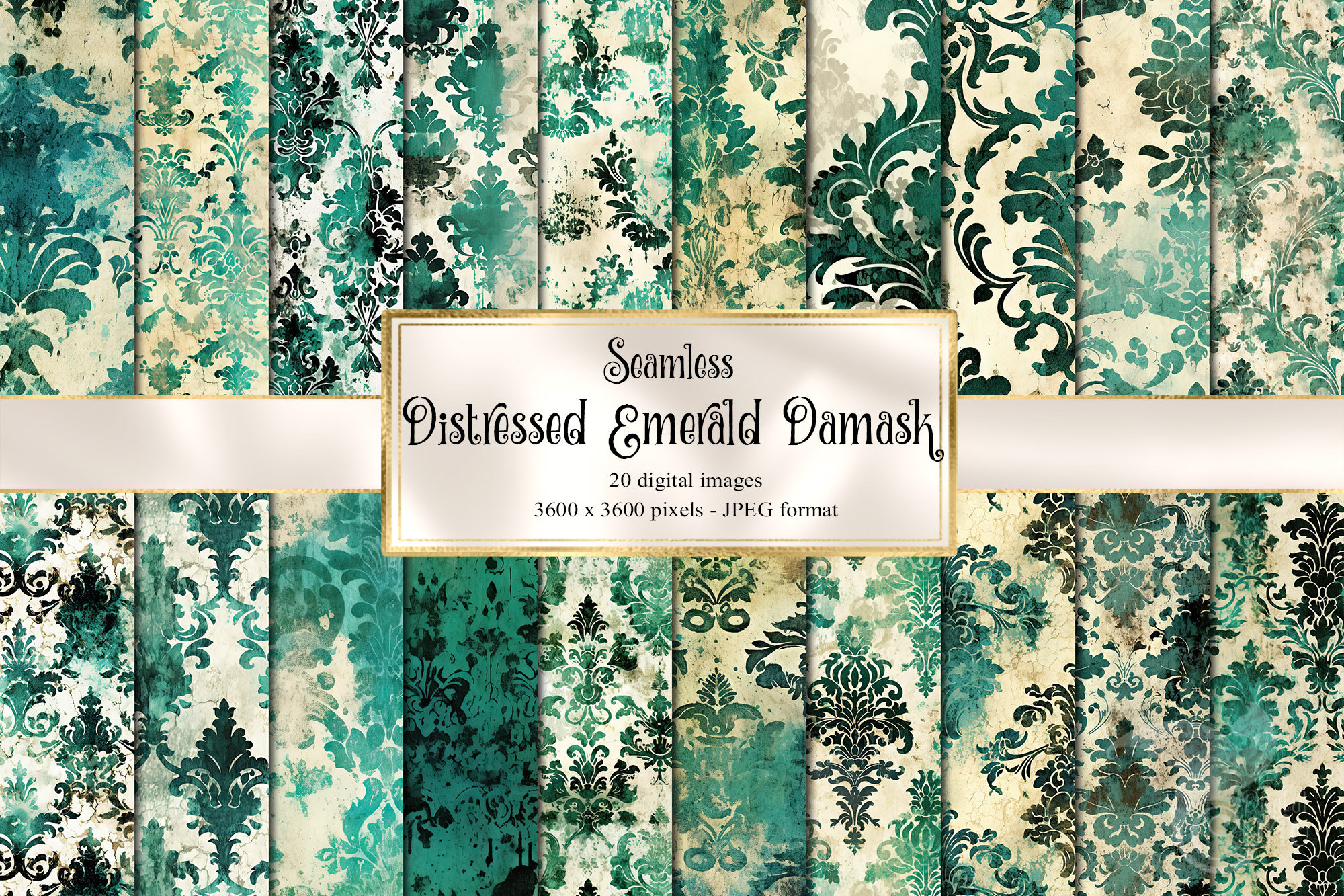 Damask Paper Outline Template