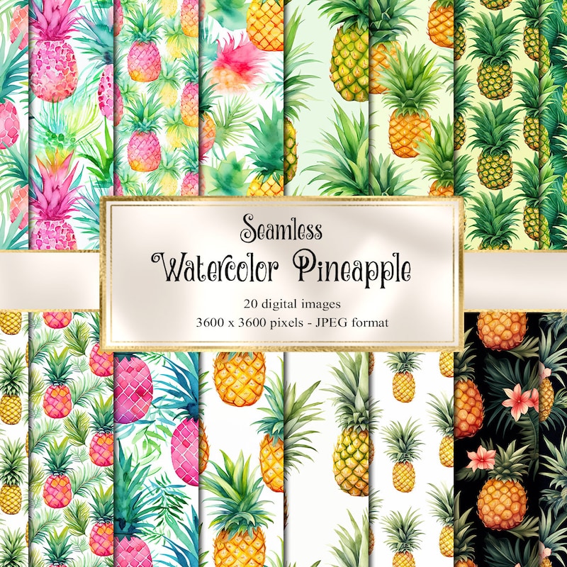 Pineapple Printable - Etsy