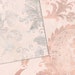 Blush Floral Velvet Digital Paper, Seamless Blush Pink Wedding Digital ...