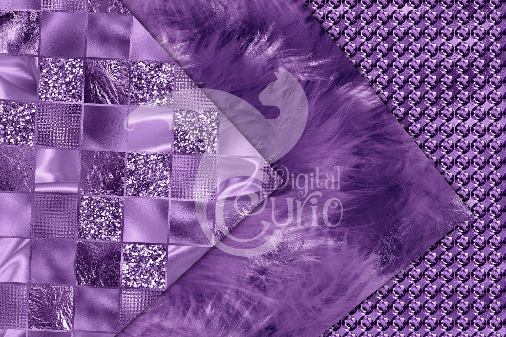 Luxury Lavender Digital Paper Seamless Purple Textures With - Etsy