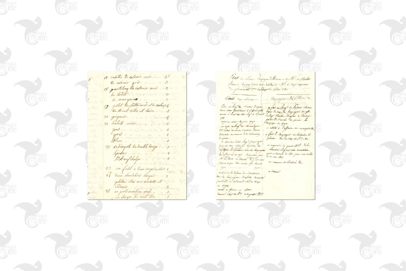 Printable Old Handwriting Textures Vintage Rustic Shabby - Etsy