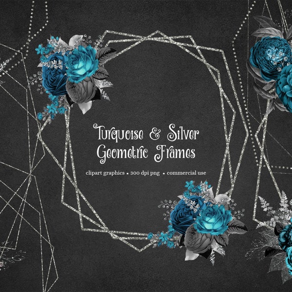 Turquoise Frames - Etsy