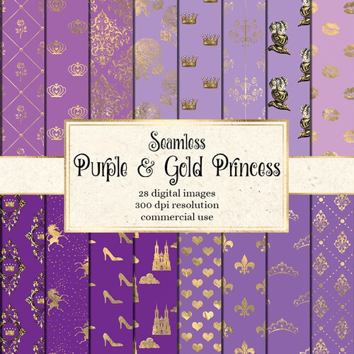 Red and Gold Damask Digital Paper Seamless Damask Patterns - Etsy