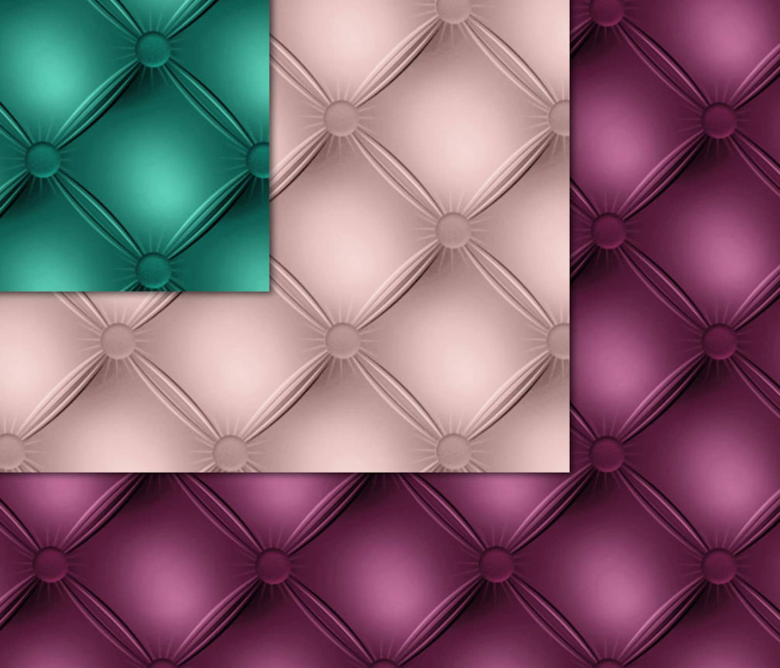 Button Tufted Digital Paper Luxury Quilted Backgrounds - Etsy