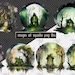 Watercolor Swamp Witch Houses Clipart Cute Bayou Witch Hut - Etsy