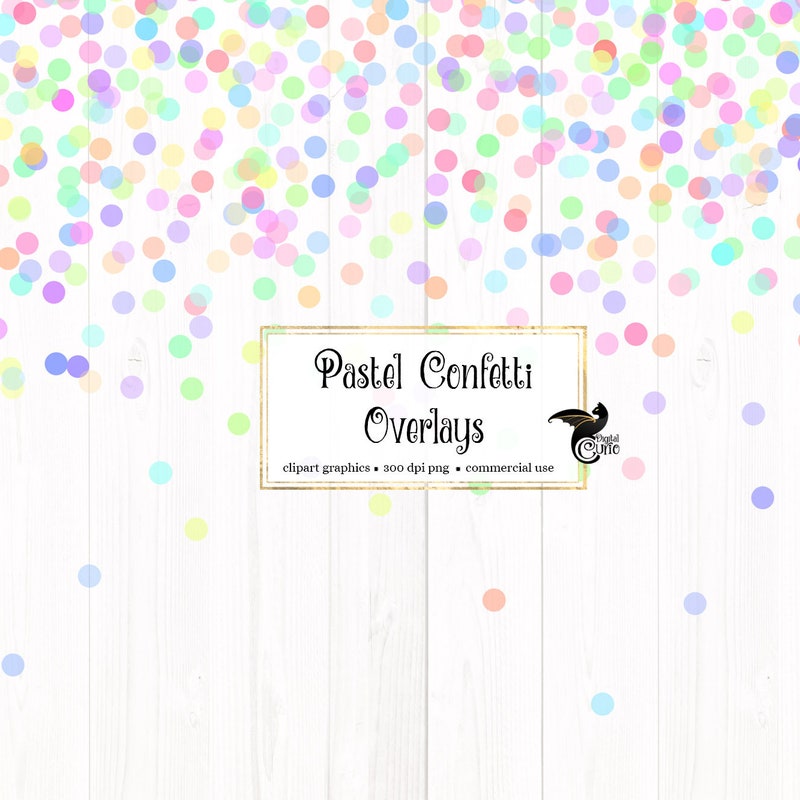 Pastel Confetti - Etsy