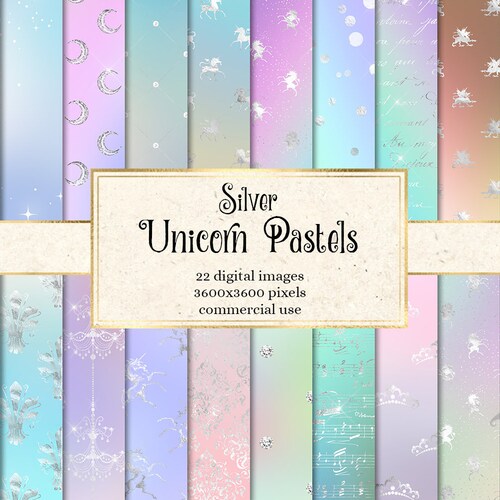 Rainbow Pastel Watercolor Digital Paper Backgrounds in Soft - Etsy