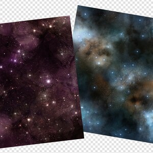Deep Space Clipart - Digital Instant Download Galaxy and Stars Clip Art ...