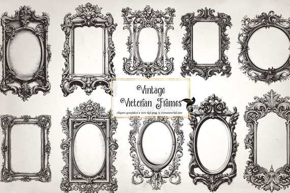 Victorian Frame Clip Art