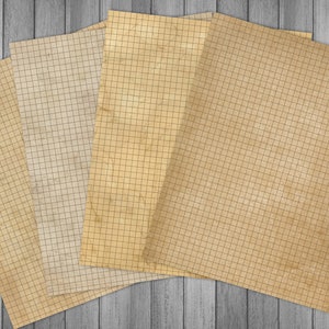 Distressed Writing Paper, Notebook Digital Paper Grunge Junk Journal ...