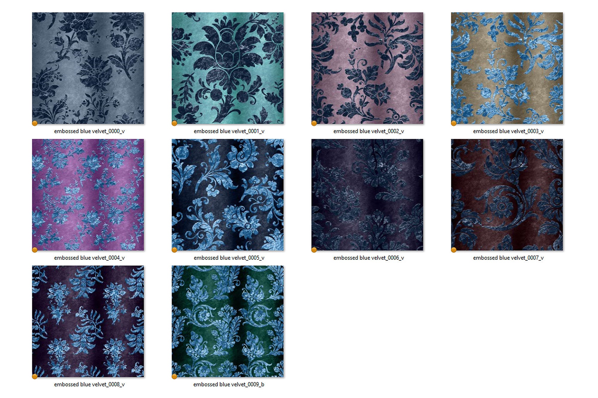 Embossed Blue Navy Blue Business Cards | Fast Printing USA