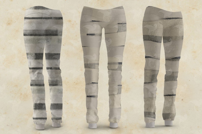 Mummy Wrapping Digital Paper - Seamless Mummy Bandages Patterns for ...
