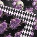 Purple Skull Digital Paper, Seamless Gothic Skulls and Printable Paper ...