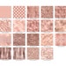 Ultimate Rose Gold Textures - Seamless Digital Paper Metallic Textures ...