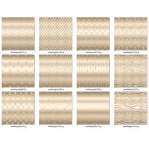 Sparkling Champagne Digital Paper Seamless Glitter Patterns With Animal ...