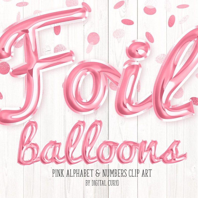 Cursive Balloon - Etsy