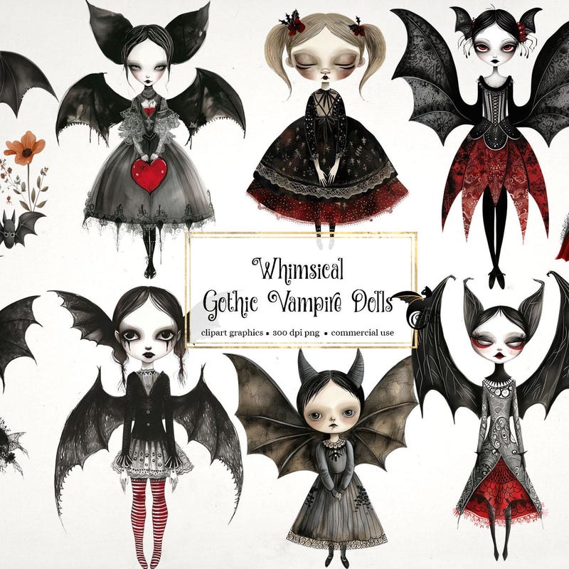 Vampire Dolls - Etsy