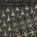 Gray and Gold Paris Digital Paper, Seamless French Pattern, With Eiffel ...