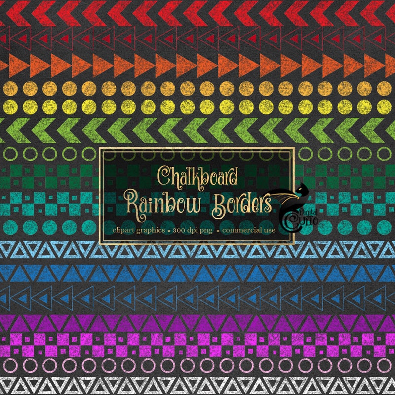 Rainbow Border - Etsy
