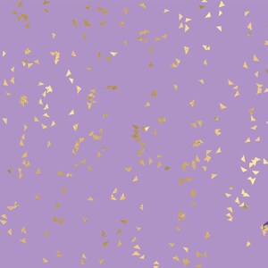 Purple and Gold Confetti Digital Paper, Confetti Gold Foil Backgrounds ...