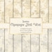 Champagne Floral Velvet Digital Paper Seamless Ivory Wedding | Etsy