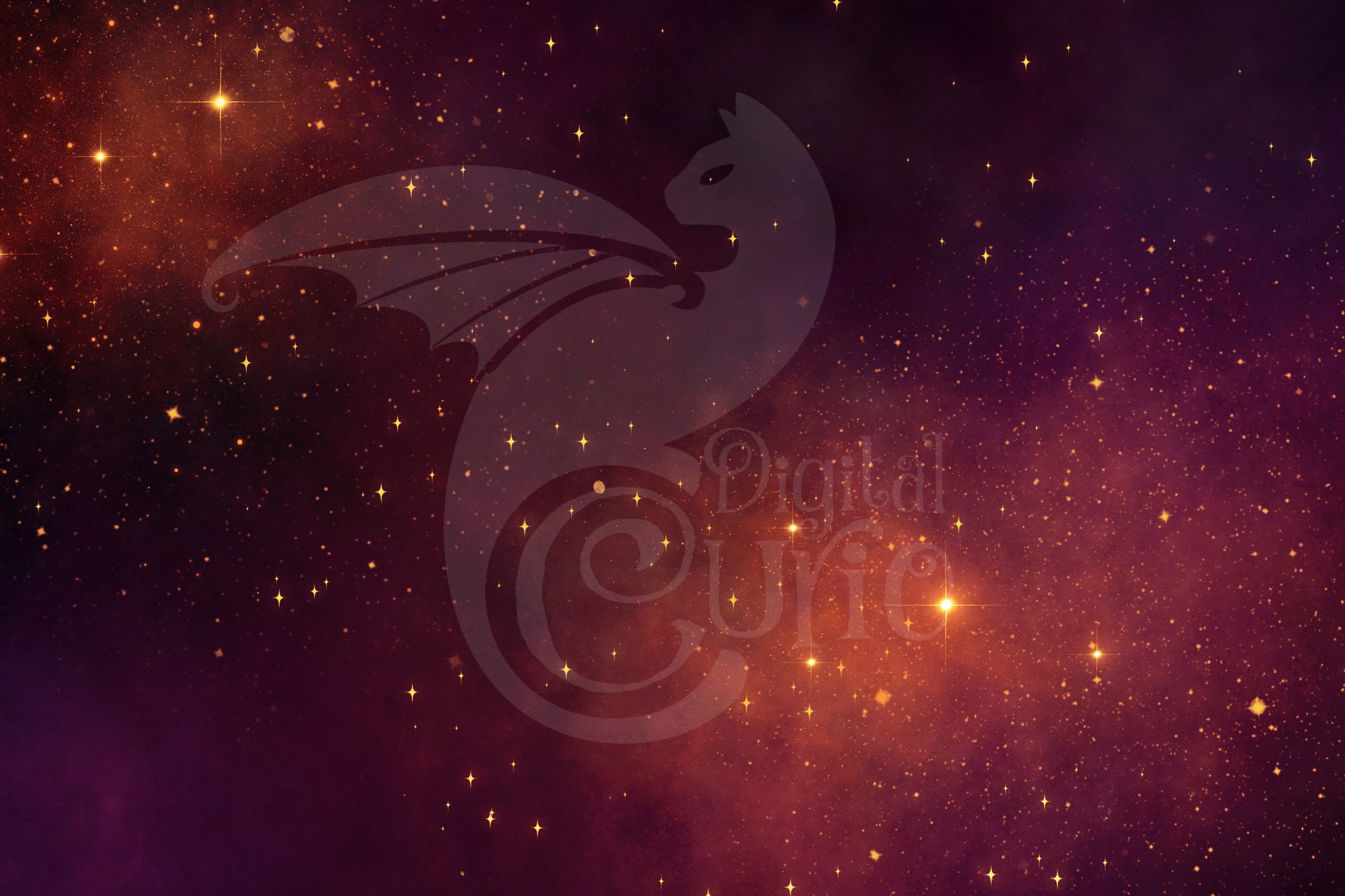 Red Galaxy Backgrounds Digital Paper Outer Space Textures - Etsy