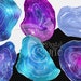 Watercolor Galaxy Agate Clipart Cosmic Universe Agate Geode - Etsy