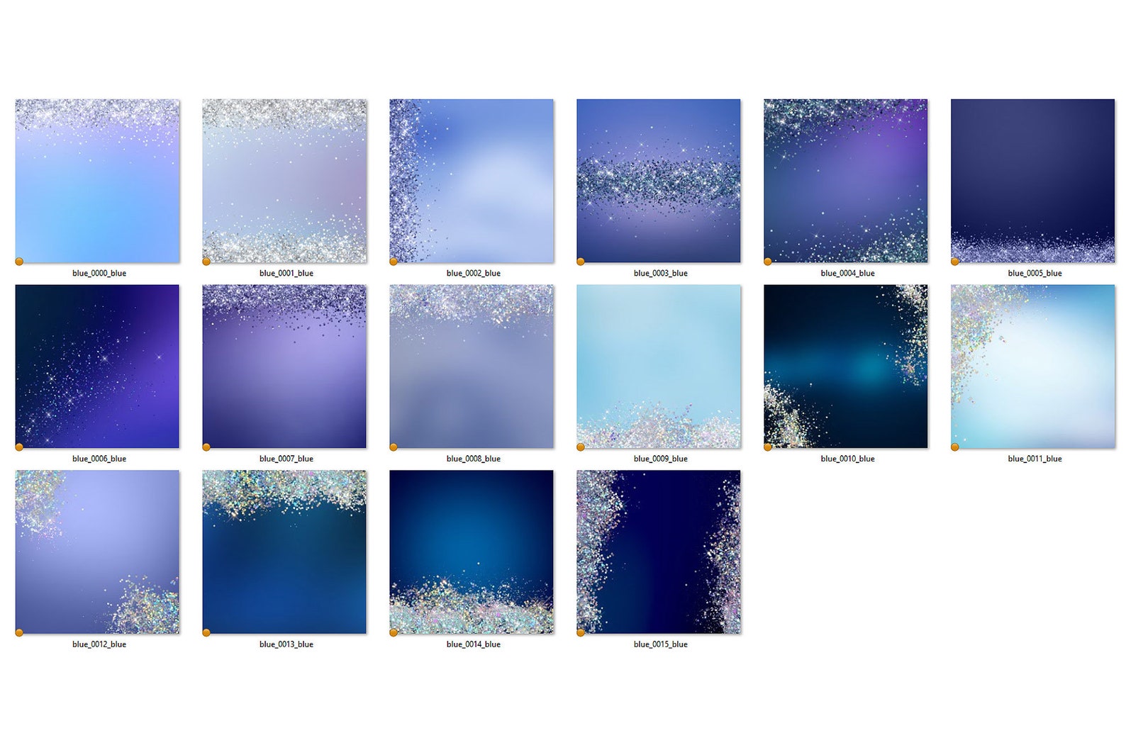 Blue Holographic Glitter Digital Paper Printable Scrapbook - Etsy