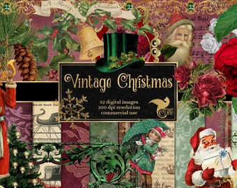 Farmhouse Christmas Scrapbooking Kit Digital Christmas - Etsy Israel