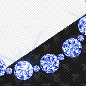 Sapphire Frames Clipart, Glam Wedding Bling Frame Clip Art Png ...