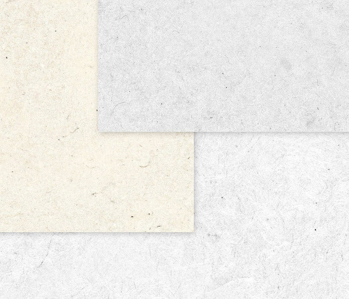 Seamless White Paper Textures, Tileable Digital Backgrounds (digital ...
