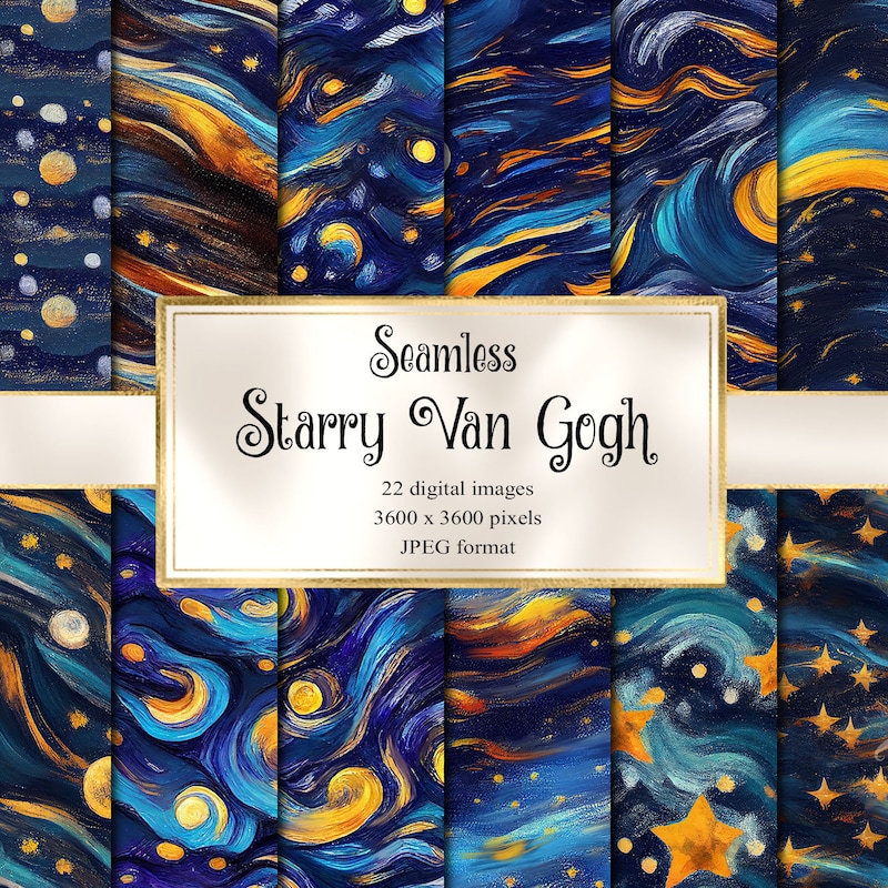 Van Gogh Svg - Etsy
