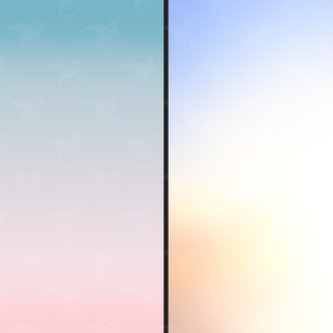 Sunset Gradients Digital Paper, Ombre Backgrounds Instant Download ...