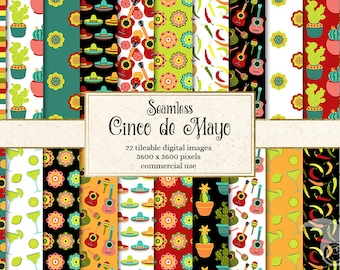 Bright Colorful Fiesta Cinco De Mayo Paper, Colorful, Celebration ...