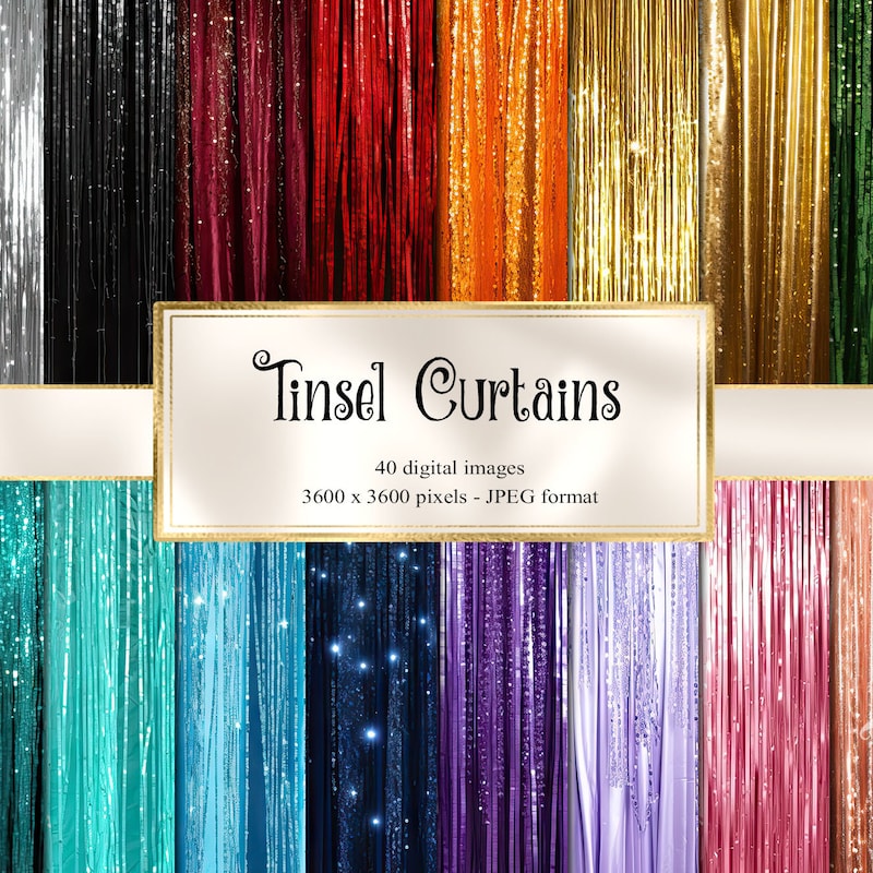 Tinsel Glitter - Etsy UK