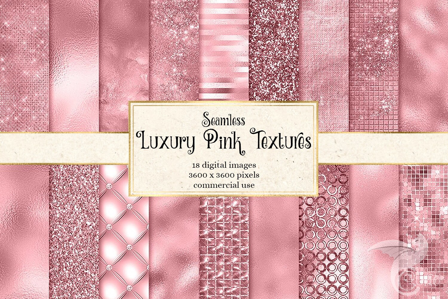 Blush foil digital paper Digital paper pack Luxury foil Scrapbook paper ...