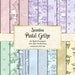 Pastel Gothic Digital Paper, Seamless Skulls, Florals (digital Download ...