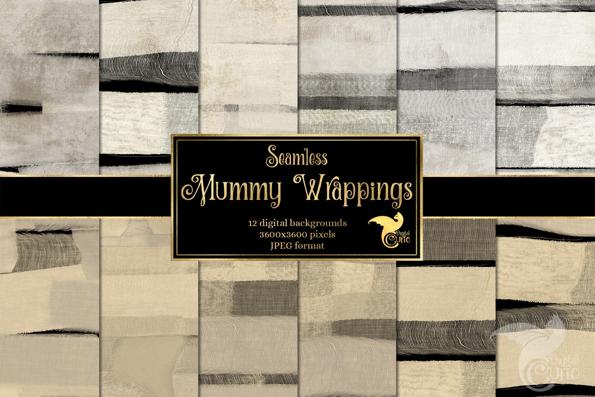 Mummy Wrapping Of A Young Boy
