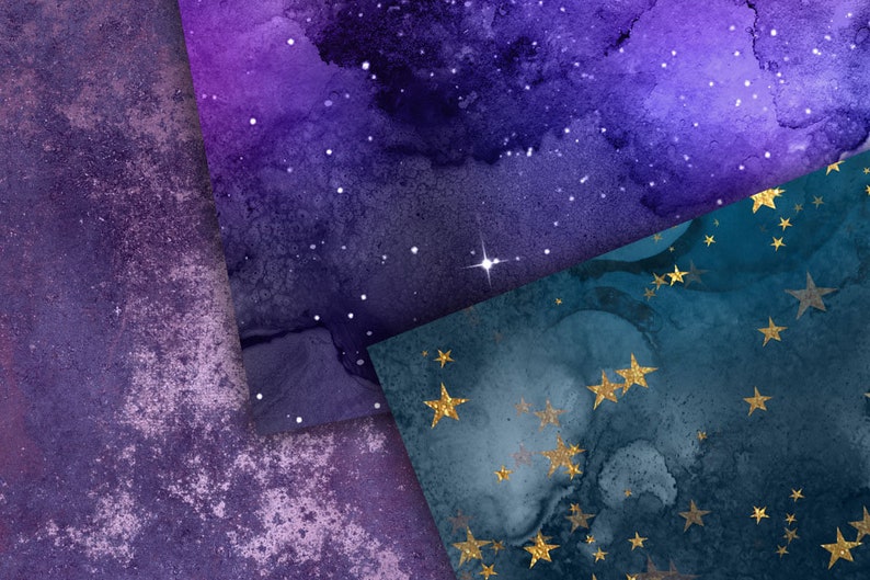 Fantasy Texture Digital Paper, Antique Evening Shade Backgrounds ...